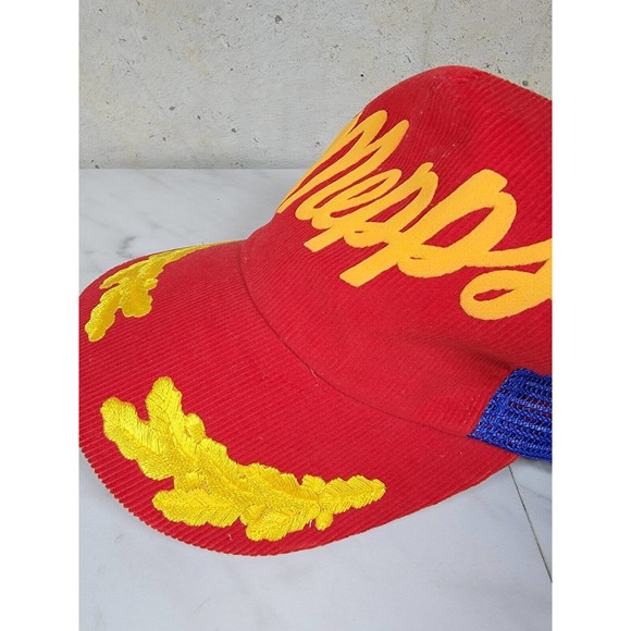 unkown | Accessories | Vintage Mepps Fishing Lure Corduroy Gold Leaves ...